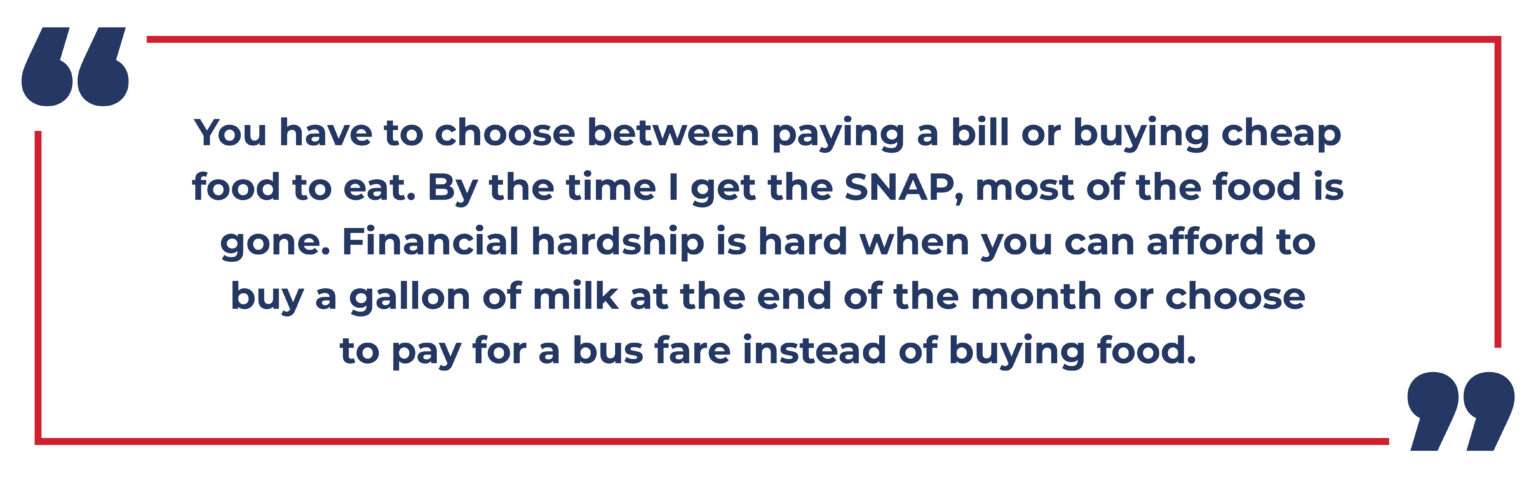 Maternal Hardships in the Face of Food Insecurity - U.S. Hunger